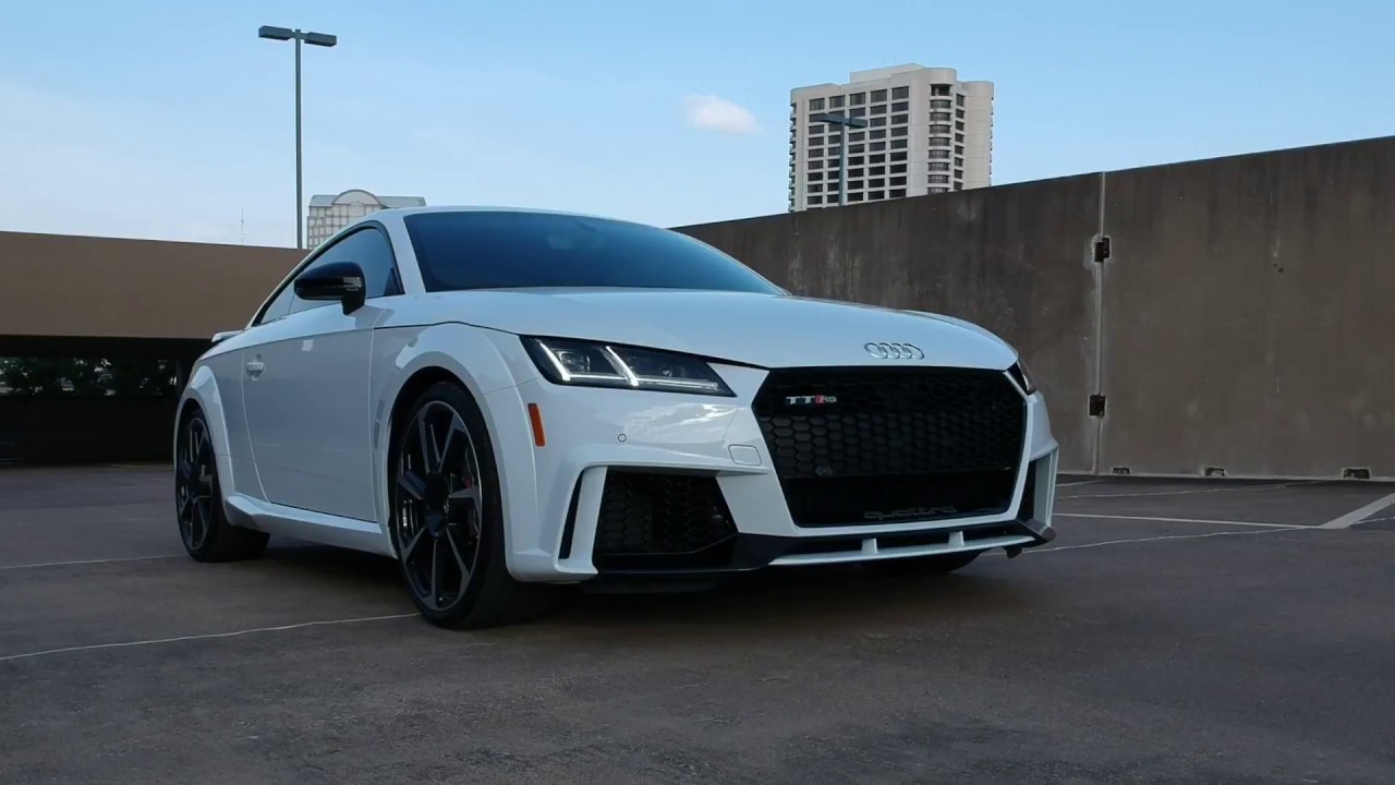 2018 Audi TT RS, apr stage 1 Milltek Pipes - YouTube