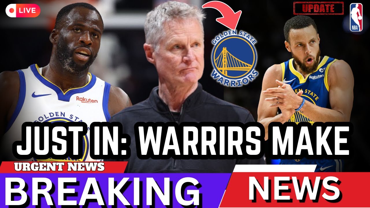 JUST IN: Warriors Make MASSIVE Trade for Star! 🏀 GSW Breaking News ...
