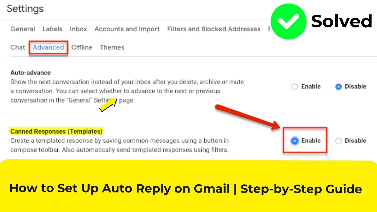 How to Set Up Auto Reply on Gmail | Step-by-Step Guide - YouTube