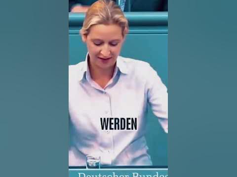 Алиса Вайдель #германия #жизньвгермании - YouTube