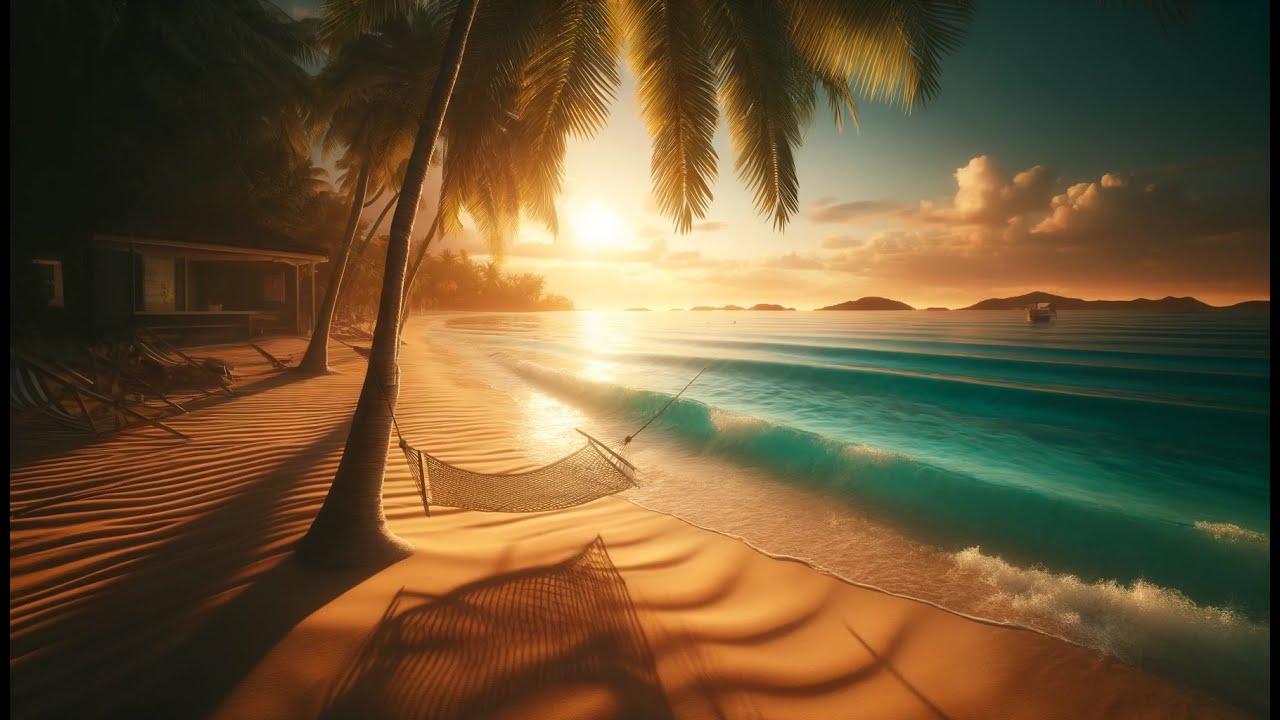 10 Hours of Ocean Waves Crashing on the Shore Relaxing Beach Sounds for ...