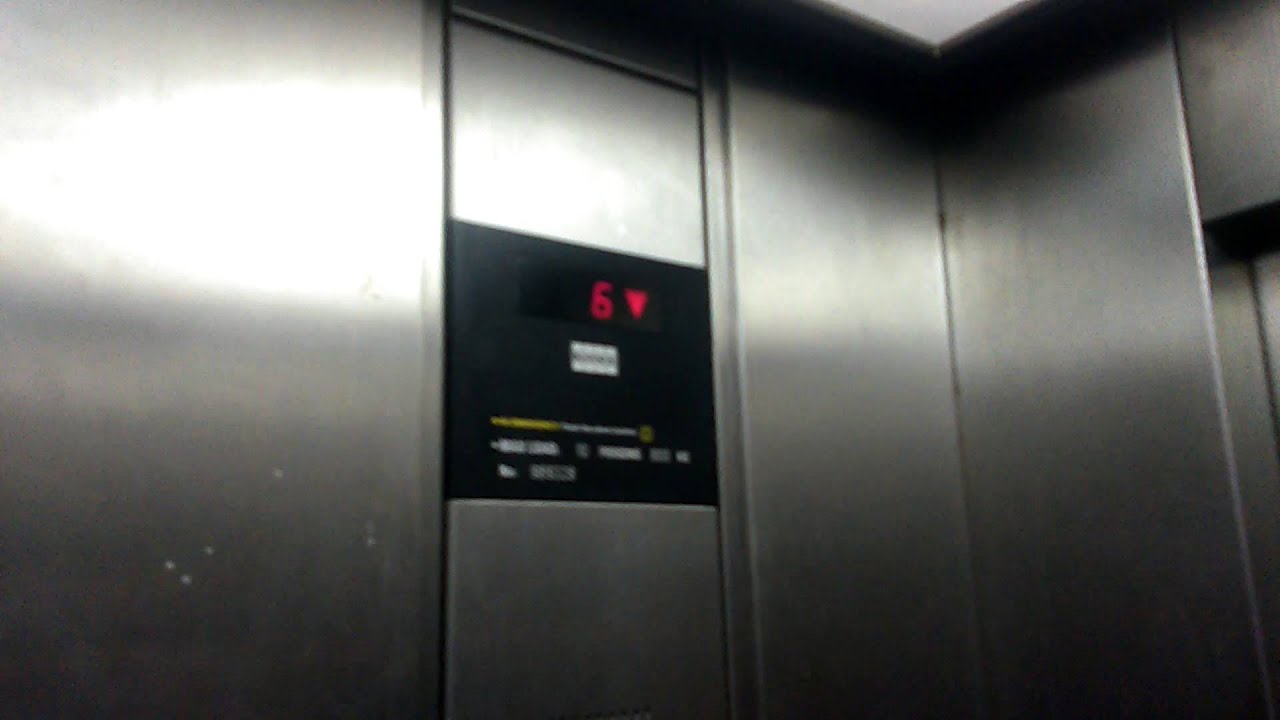 Kone M series lift at Meridian Parking Havant - YouTube