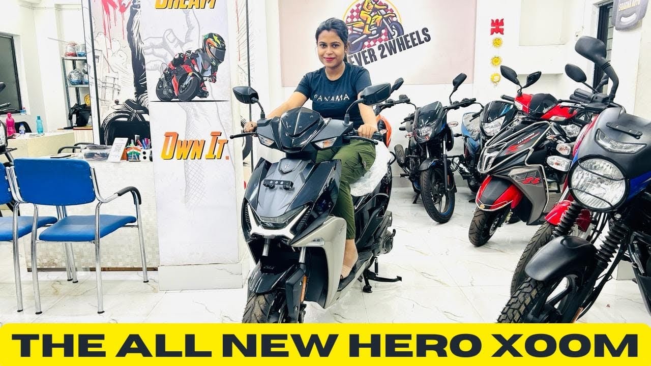 Vlog : 82 || Hero Xoom ZX BT New Model 2024 Detailed Review || # ...