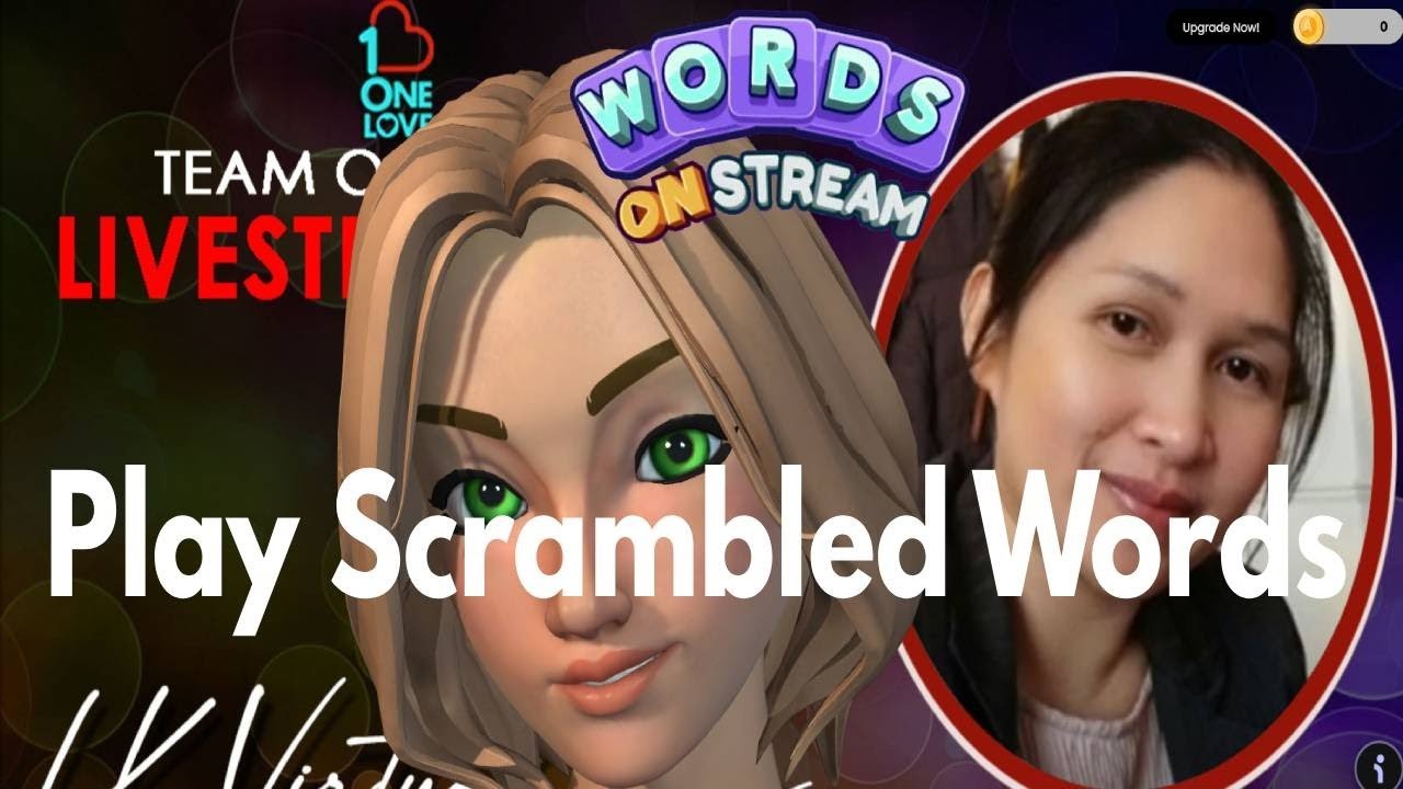 Brain Exercise Scrambled Words Game #wos #wordsonstream - YouTube