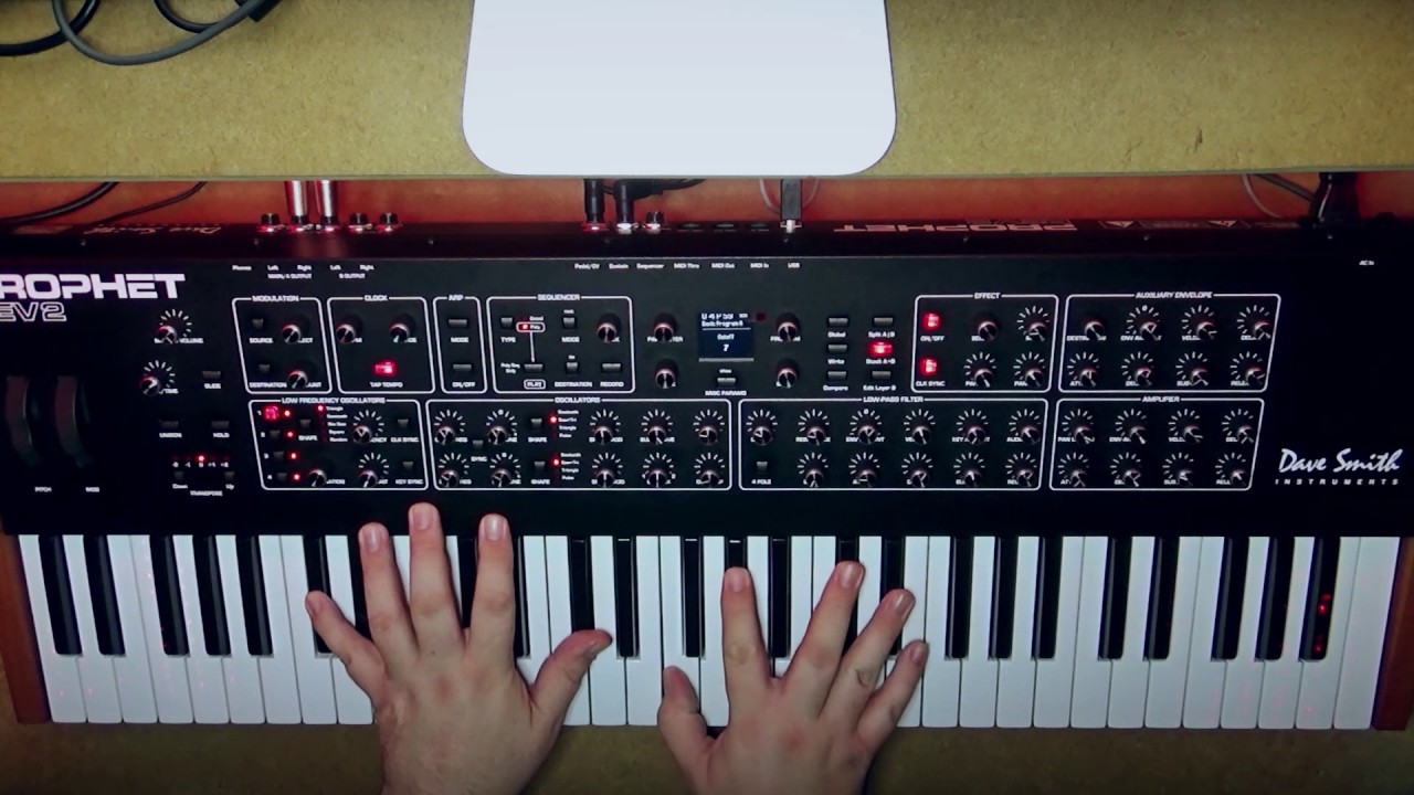 DSI Prophet REV 2 - Custom Patches 51 to 75 - GEOSynths.com - YouTube