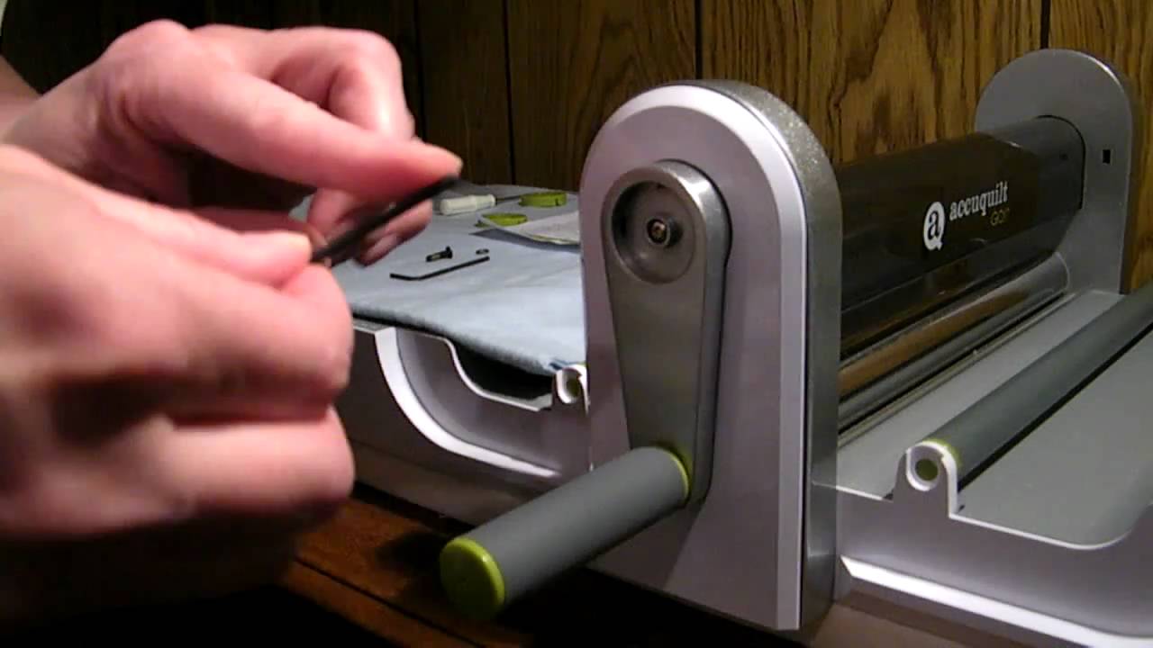 Accuquilt Go! Handle Replacement - YouTube