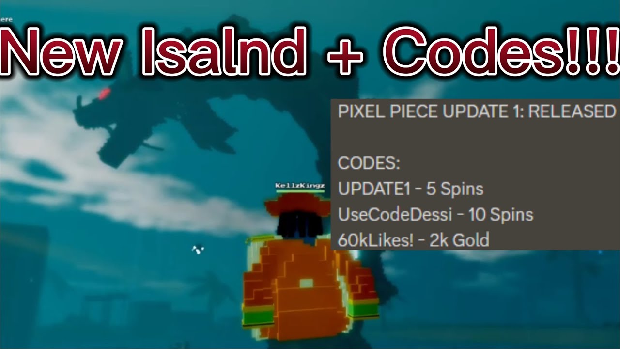 [Pixel Piece] New Seabeast Island + Codes!!! (Roblox) - YouTube