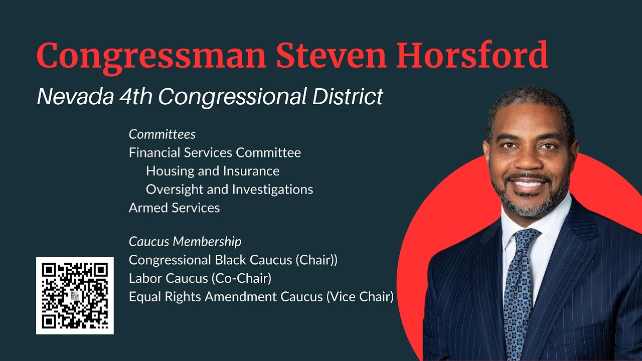 Congressman Steven Horsford - YouTube