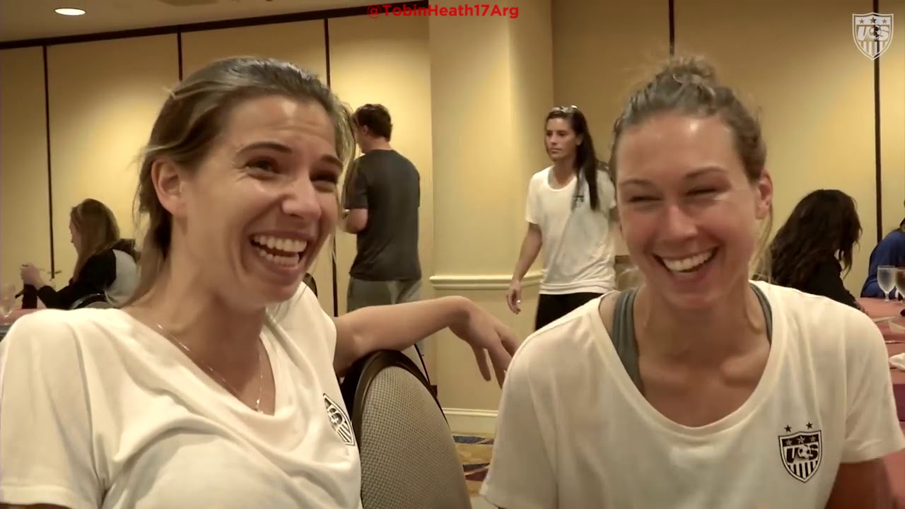 Tobin Heath y Whitney Engen hablan sobre el golazo de M. Klingenberg ...