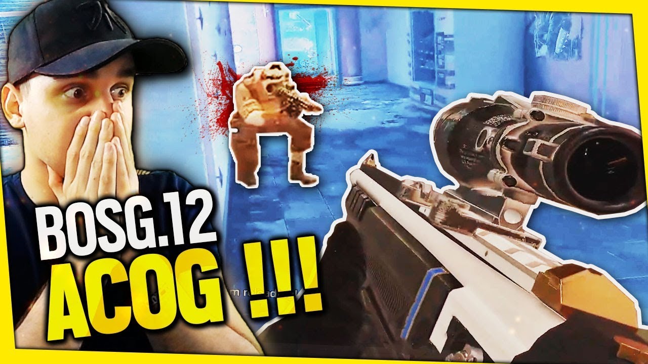 BOSG12 ACOG même EN DÉFENSE !!! Rainbow Six Siege - YouTube
