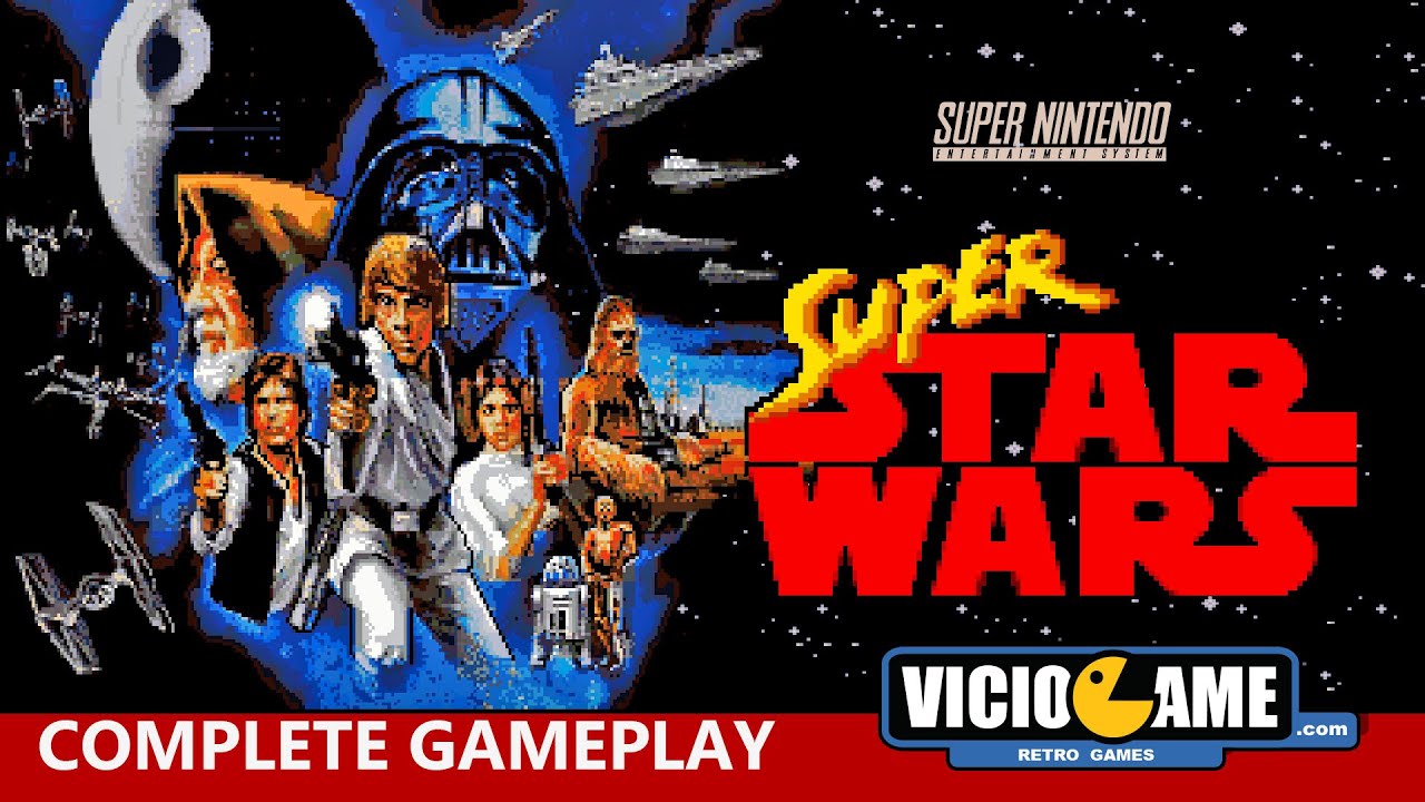 🎮 Super Star Wars (Super Nintendo) Complete Gameplay - YouTube