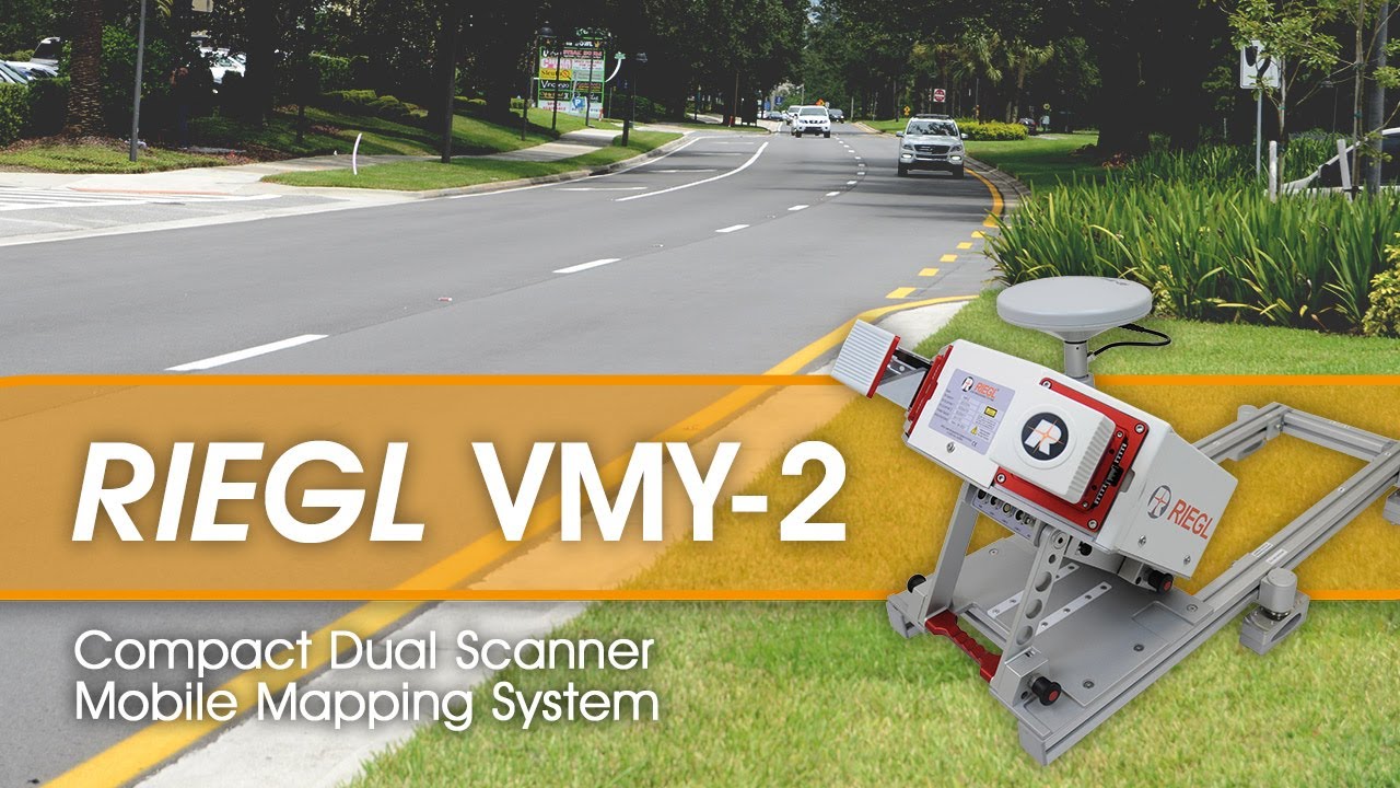 The NEW RIEGL VMY-2 Dual Scanner Mobile Mapping System - YouTube