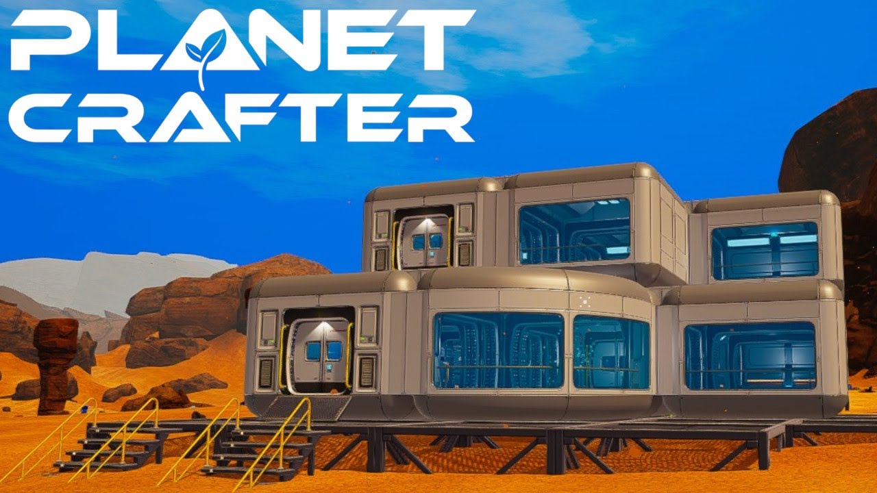 Building the Main Base - Planet Crafter - YouTube