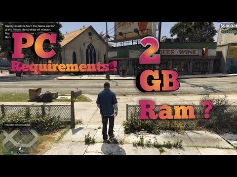 GTA V Basic system requirements | What are required to run GTA V | Can ...