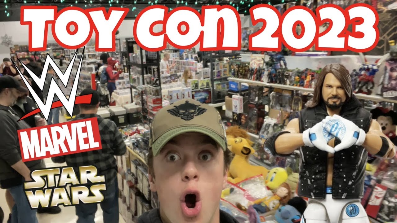 FINDING RARE Action Figures at TOY CON TOY SHOW 2023 - YouTube
