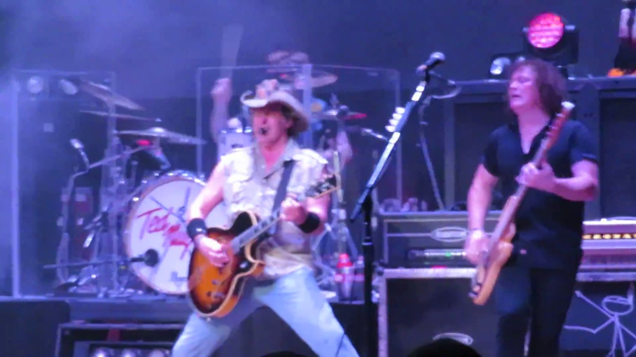 5 Ted Nugent, Wang Dang Sweet Poontang, Arcada Theater, 07-30-2017 ...