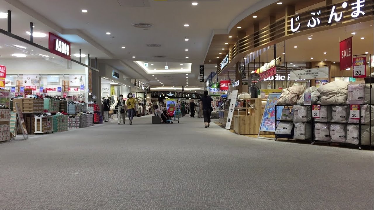 【三重県 津市】イオンモール津南 イオンモールウォーキング?専門店街2階を歩いてみた!aeon Mall Walking Aeon Mall Tsu Minami Japan Tsu Mie