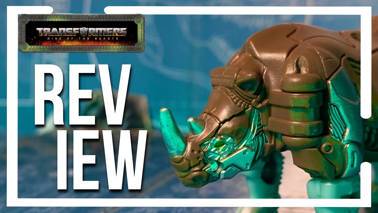Transformers rise of the beasts Battle masters Rhinox-Review - YouTube