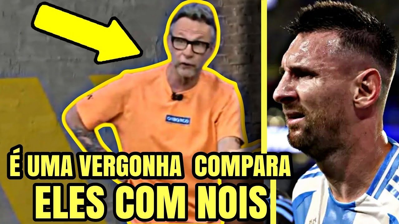 CRAQUE NETO SE RENDE A SELEÇÃO ARGENTINA APÓS A CONQUISTA DA COPA ...