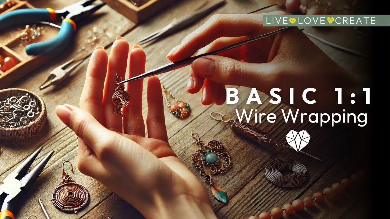 Easy Wire-Wrapped Earrings Tutorial | Beginner-Friendly Step-by-Step ...