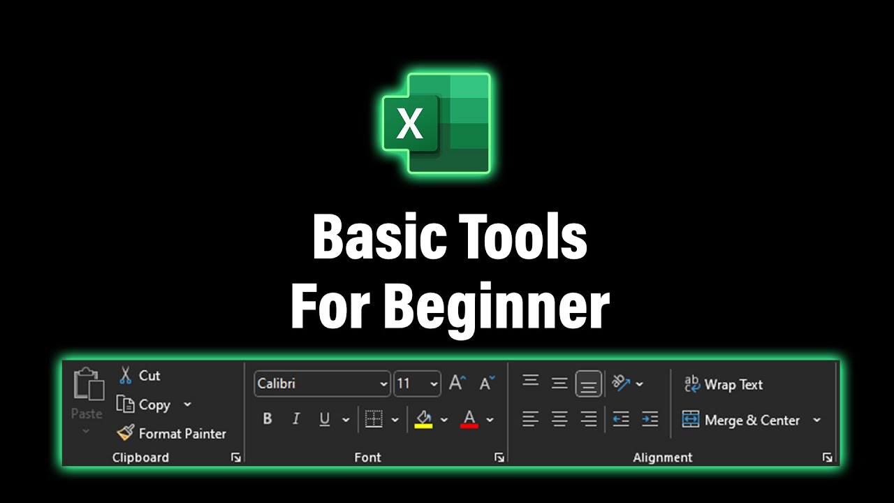 MS Excel Basic Tools For Beginner || Class - 4 || - YouTube