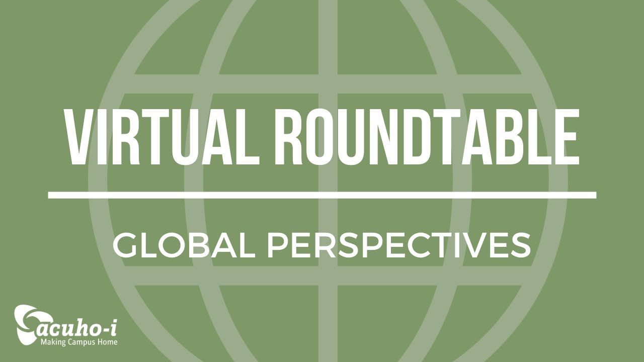 ACUHO-I Virtual Roundtable - Global Perspectives - YouTube