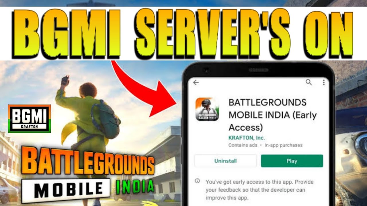 BGMI SERVER ON 😱 | NEW UPDATE IS HERE | BGMI LIVE NOW - YouTube