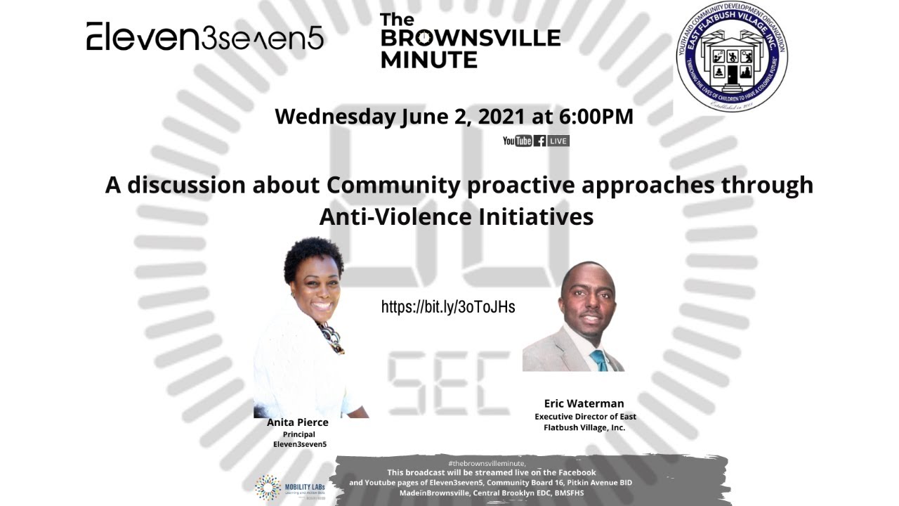 The Brownsville Minute: Community Connections and Anti Violence ...
