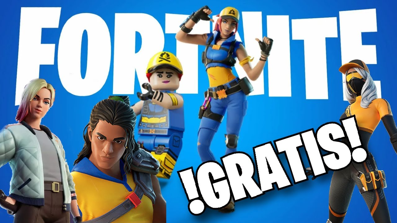 !Consigue 5 SKINS GRATIS en FORTNITE! - YouTube
