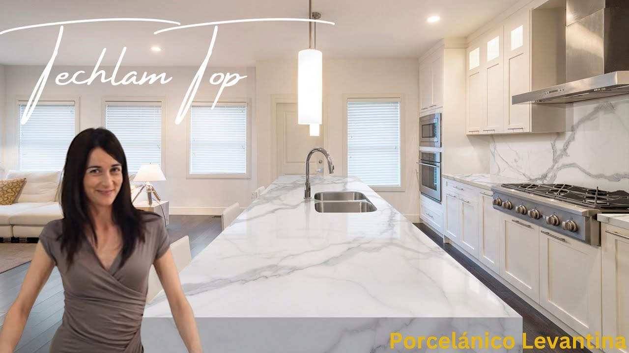 Descubre las Encimeras de Porcelanico Techlam Top de Levantina para tu nuevo hogar - YouTube