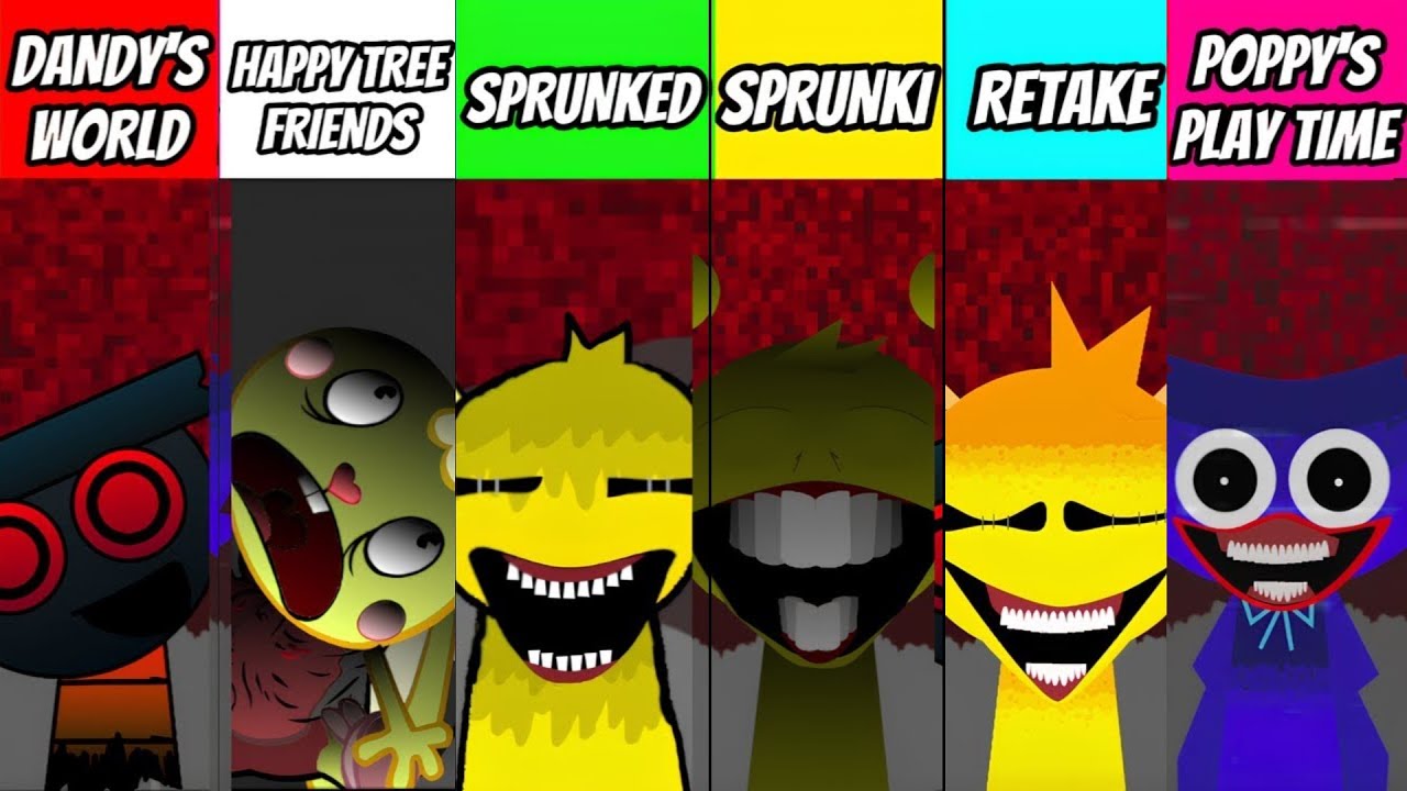 Comparing Every Monster Voice in Incredibox Sprunki Retake – Special ...