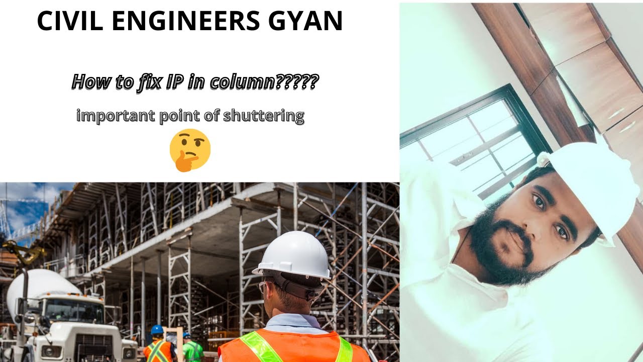 what is insert plate | How to fix Insert plate in column | column base ...