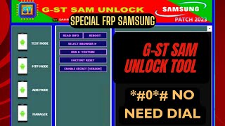G St Samunlock V7 8 Samsung Tool Qualcomm Support Exynos Bypass ...