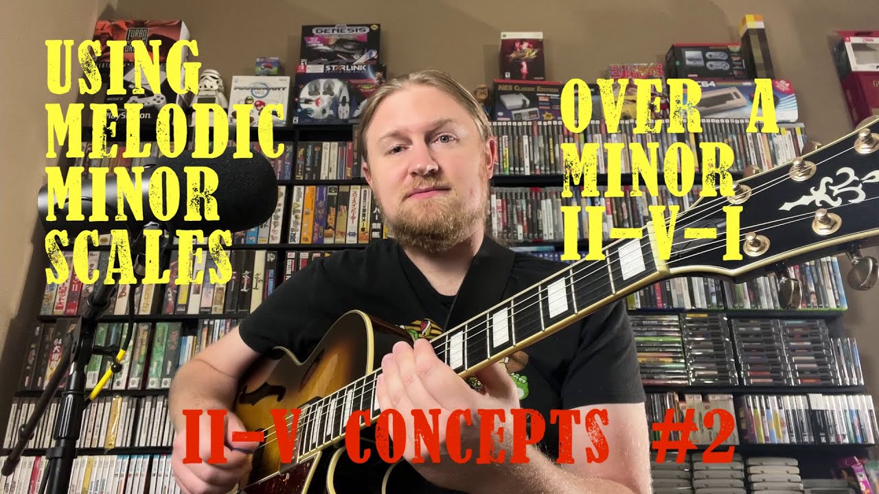 Using A Melodic Minor Scale Over a Minor ii-V-i Progression - ii-V ...
