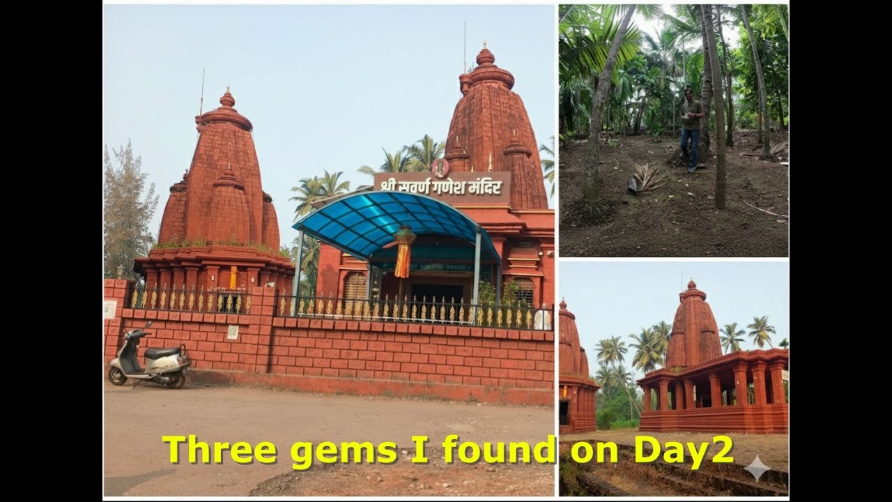 Diveagar Day 2 – Suvarna Ganesh Mandir Rup-Narayan Temple & Wadi ...