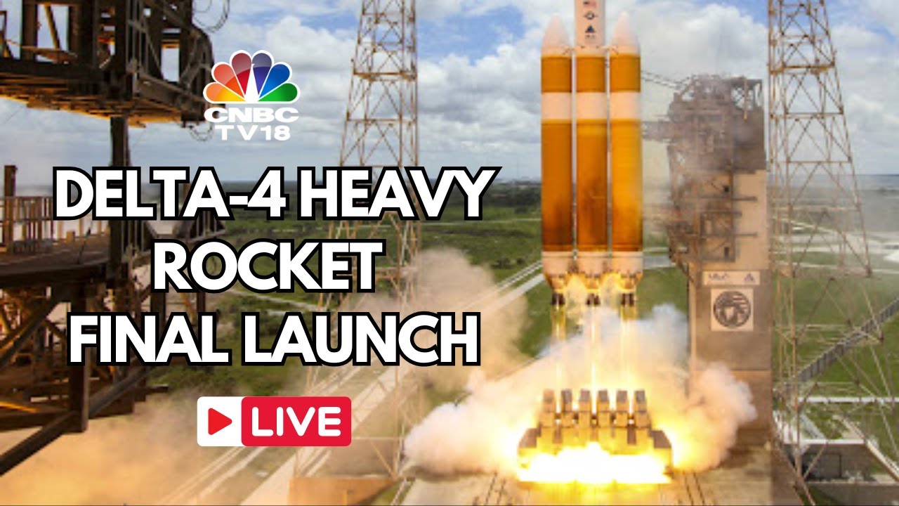 LIVE: ULA Delta-4 Heavy Rocket Launches Spy Satellite | U.S. Space ...
