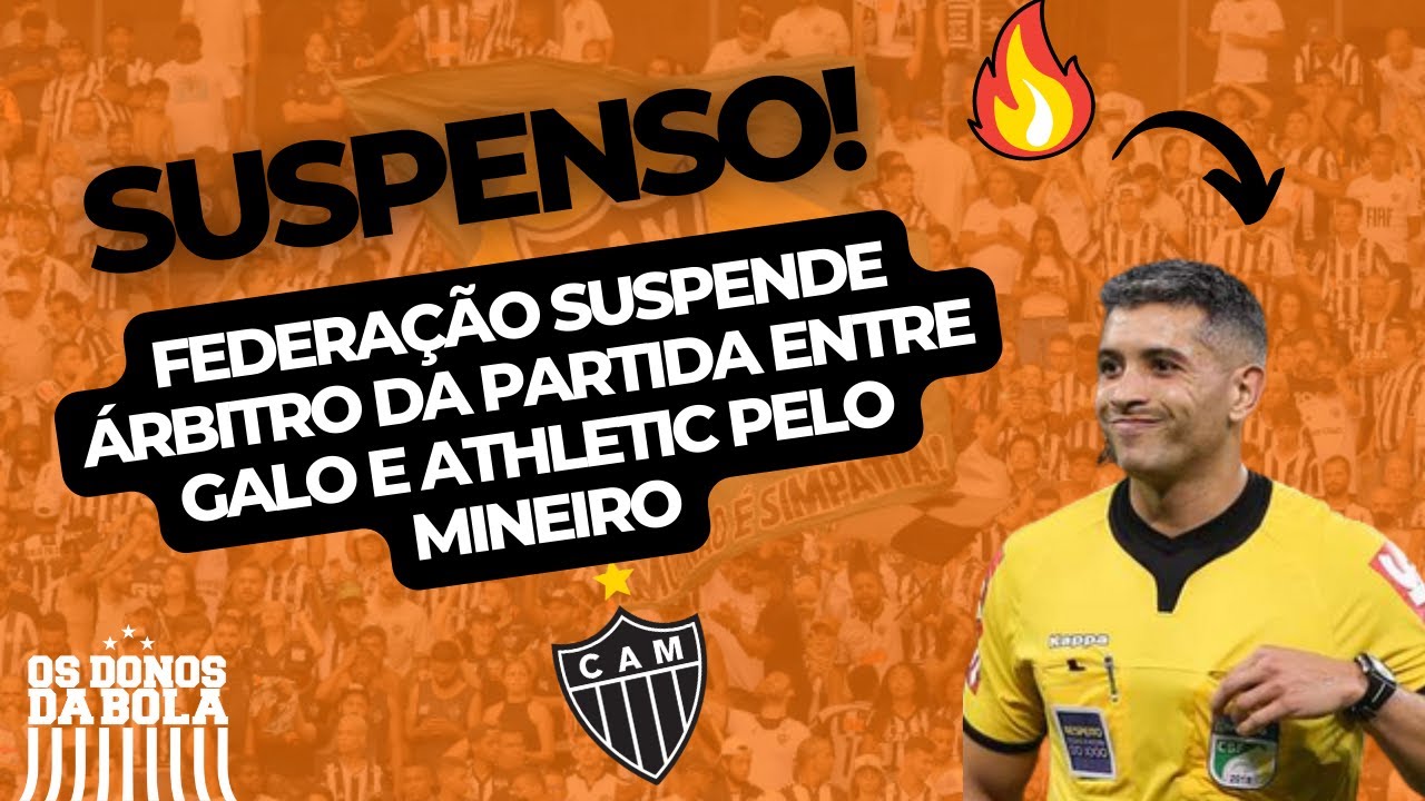 POLÊMICA: FMF suspense Felipe Fernandes de Lima por lance polêmico na semifinal do Mineiro - YouTube