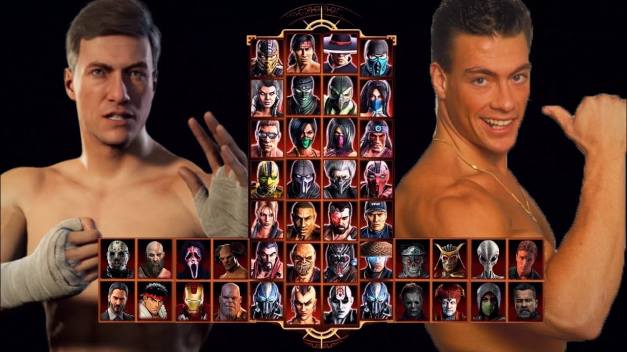 Mortal Kombat 9 - Van Damme JC MK1- Expert Ladder - Gameplay @(1080p ...