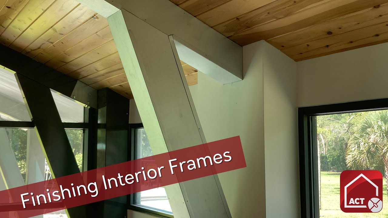 Finishing Interior Frames - YouTube