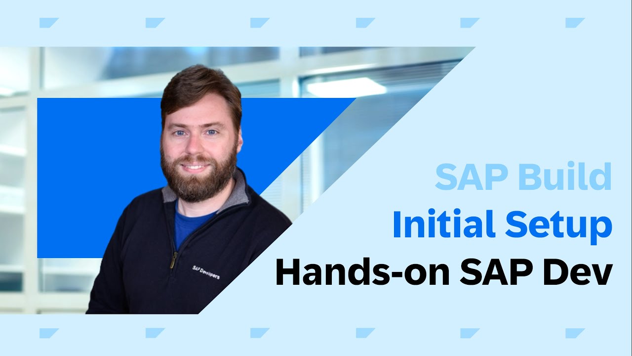 SAP Build Setup and Configuration Walkthrough - YouTube