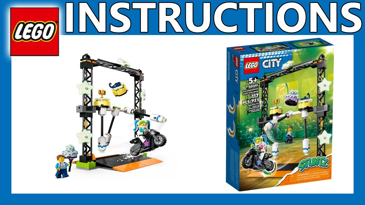 LEGO Instructions | The Knockdown Stunt Challenge | 60341 | LEGO City ...