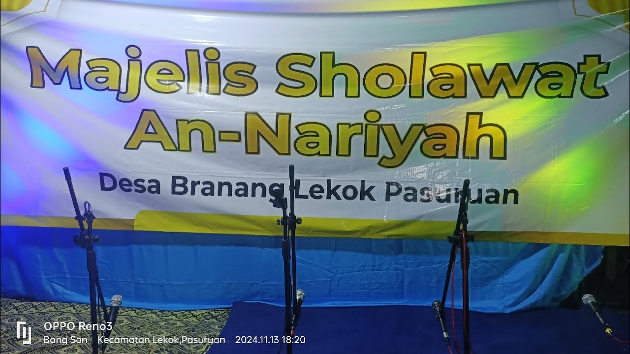 🔴 LIVE MAJELIS SHOLAWAT AN NARIYAH || LEKOK - PASURUAN - YouTube