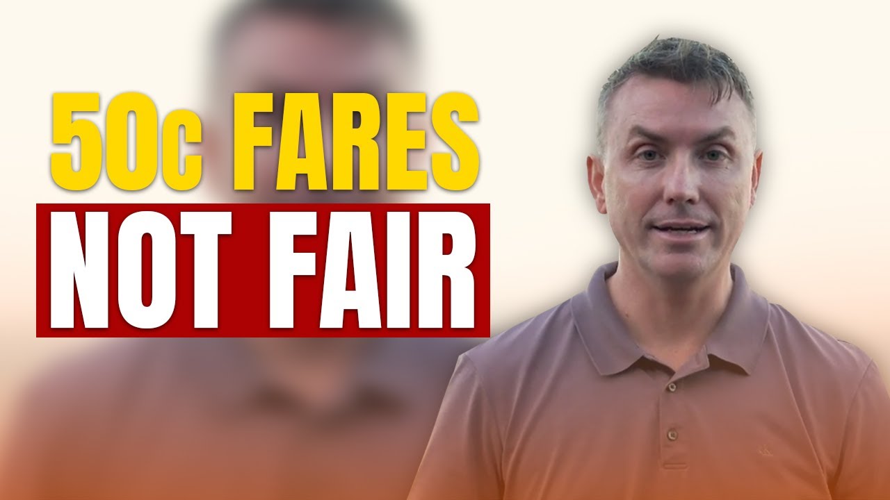 50c fares not fair - YouTube