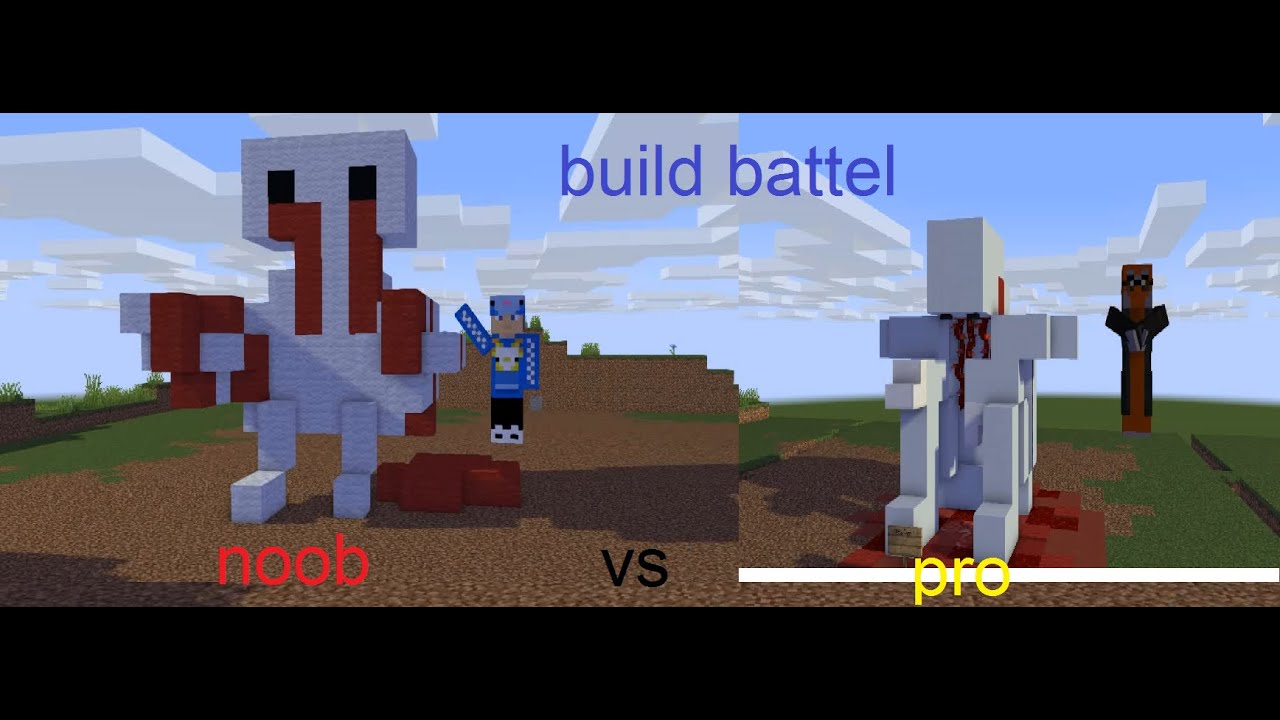 je fais en build battel avec Lap et ...... (minecraft build) - YouTube