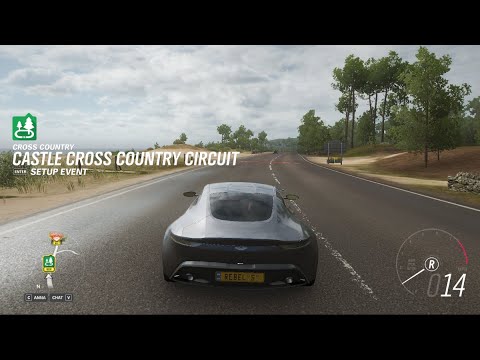 Forza Horizon 4 Castle Cross Country Circuit - YouTube