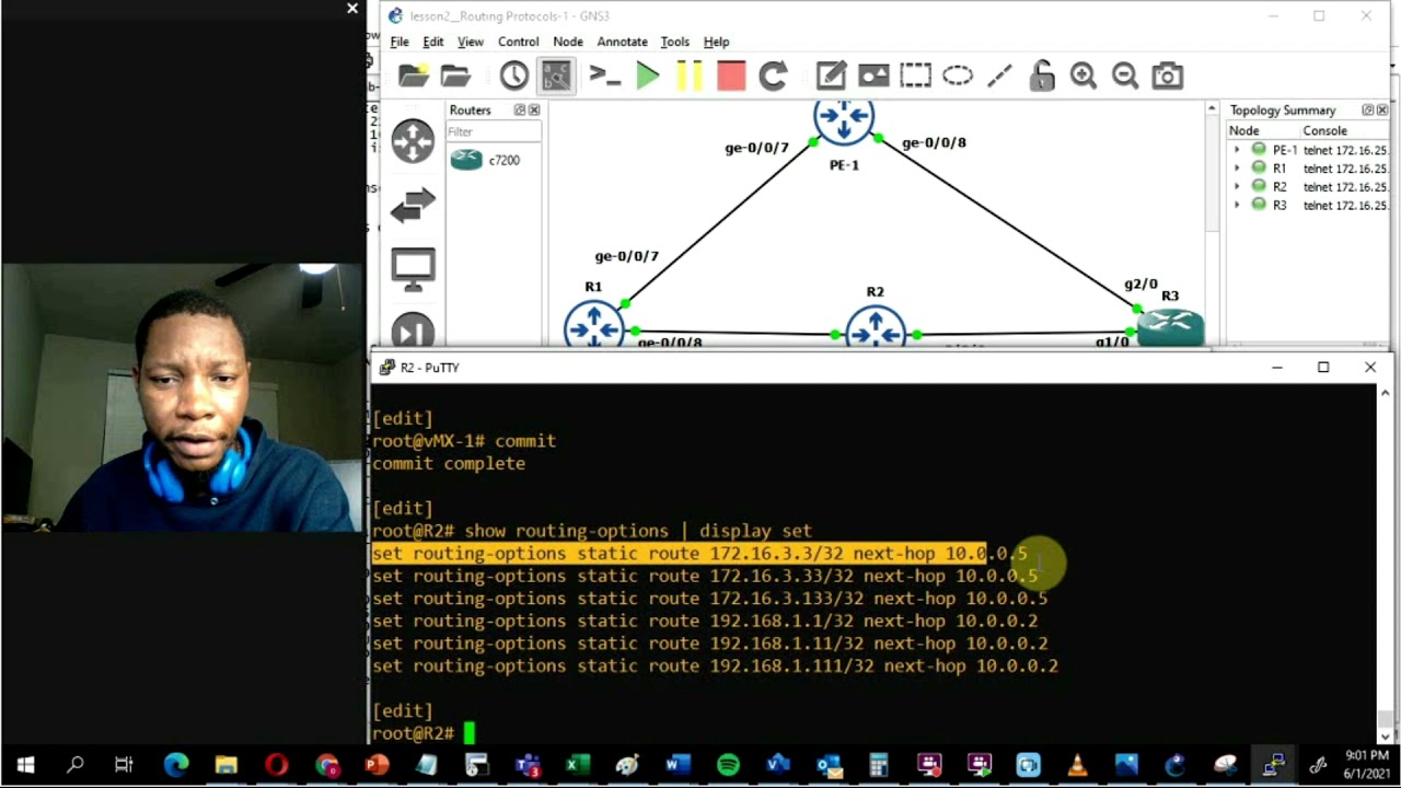 Routing (4) - Static Routing on the CLI with Cisco & Juniper Routers ...