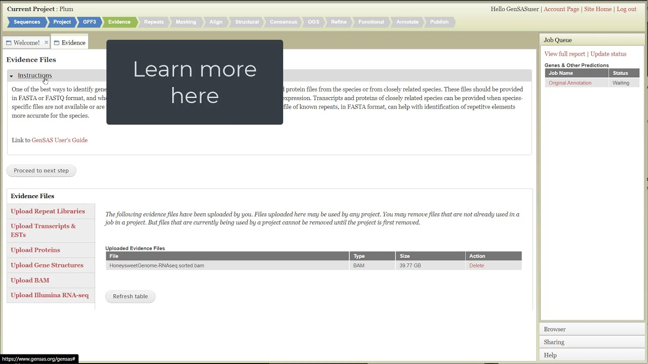 How to load evidence files - YouTube
