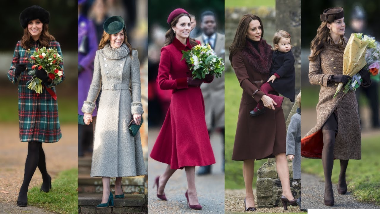 Princess Kate's BEST outfits from CHRISTMAS Day - YouTube