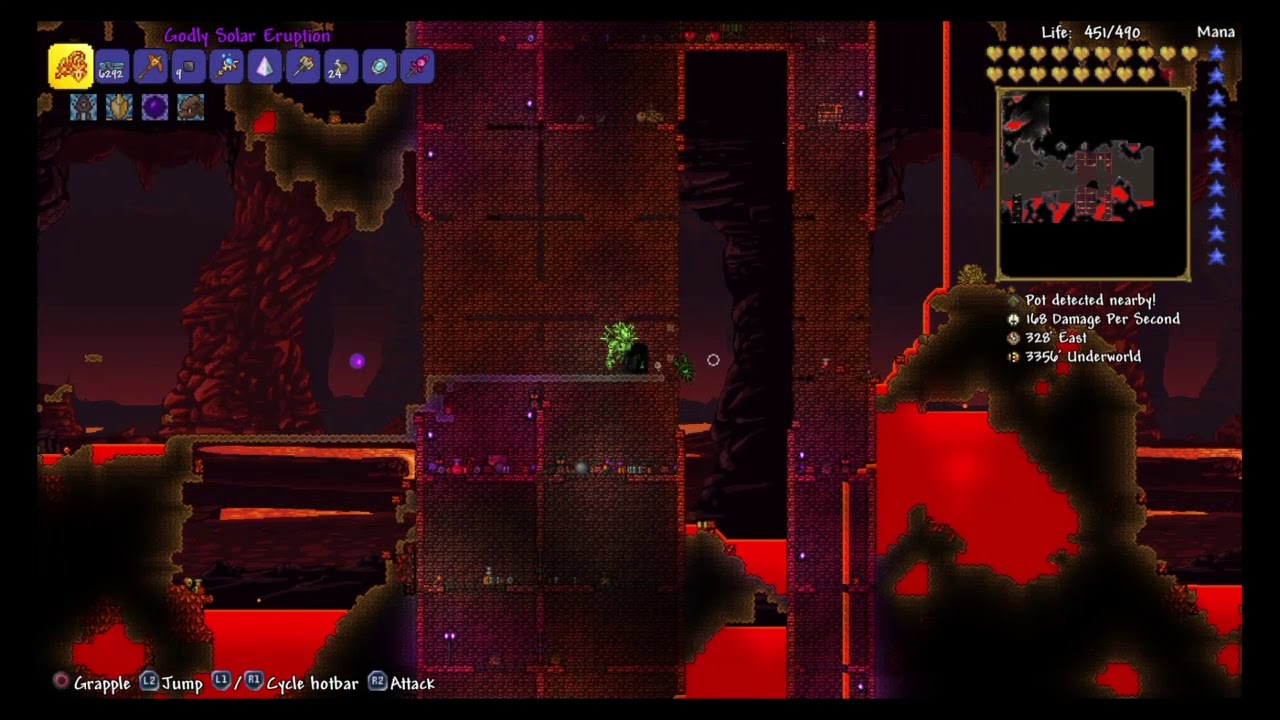 How to summon wall of flesh - YouTube