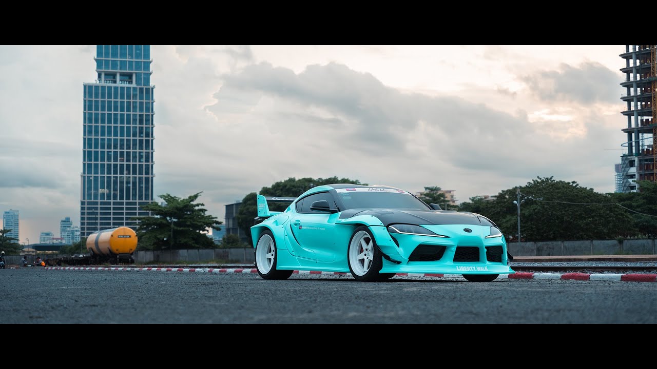 Building a Supra MK5 Liberty Walk in 5 minutes - YouTube